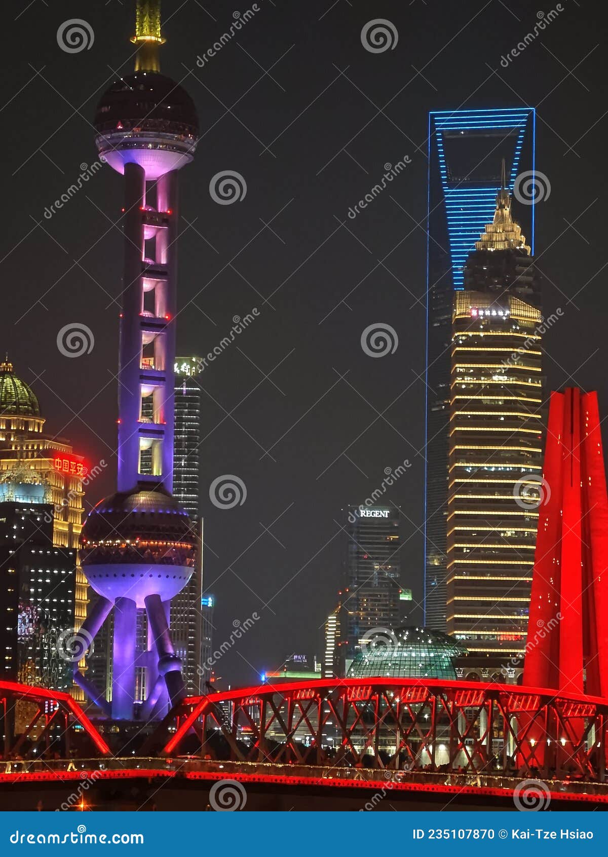 Shanghai Bugs Nightscape Zoom in Image éditorial - Image du bourgeons ...