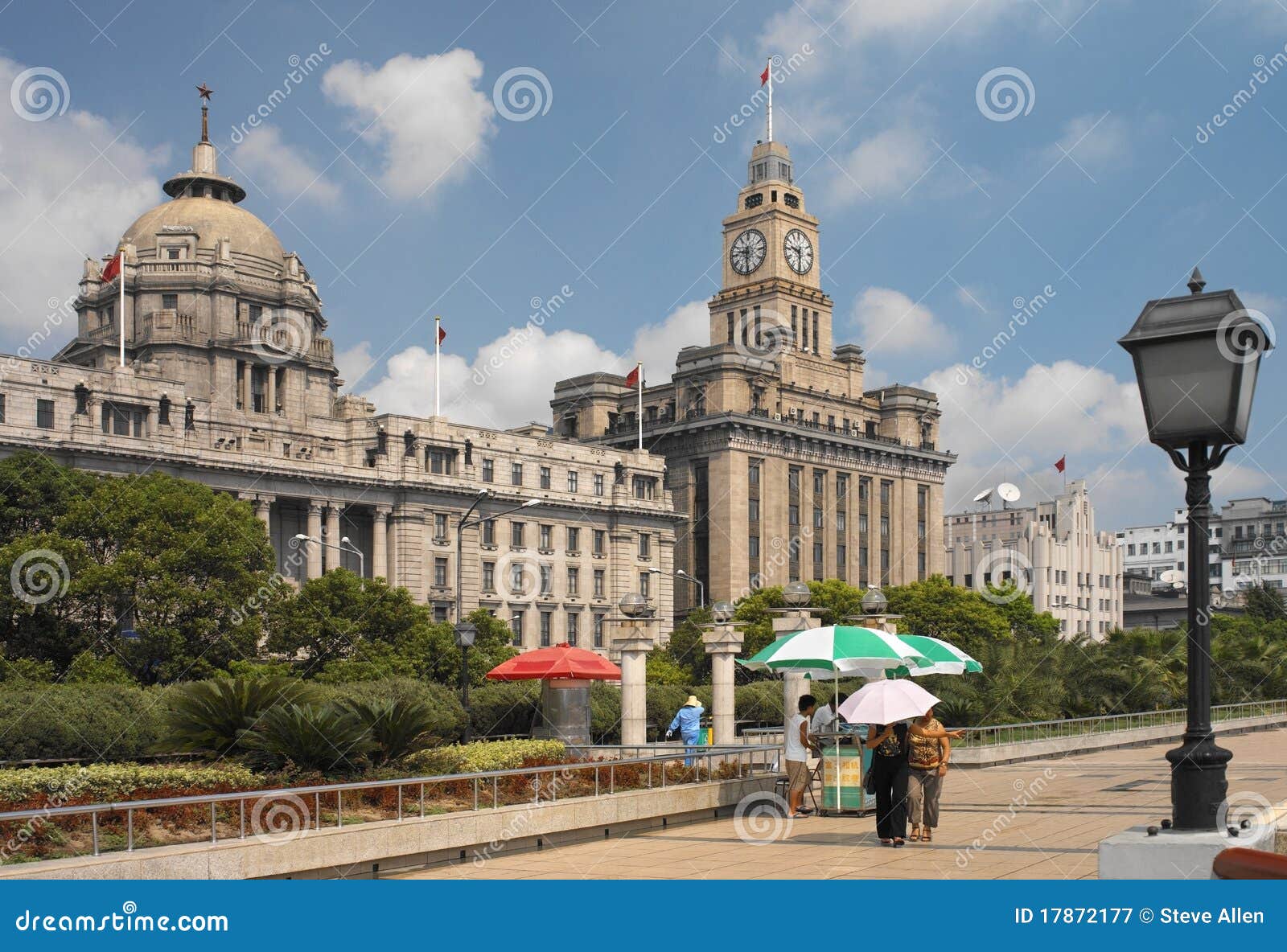 Shanghai - the Bund - China Editorial Photography - Image of lamp ...