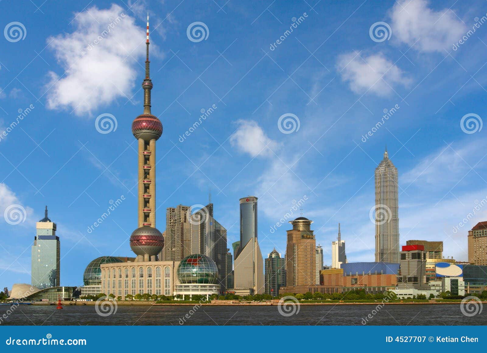 Shanghai, China stock image. Image of bund, economics - 4527707