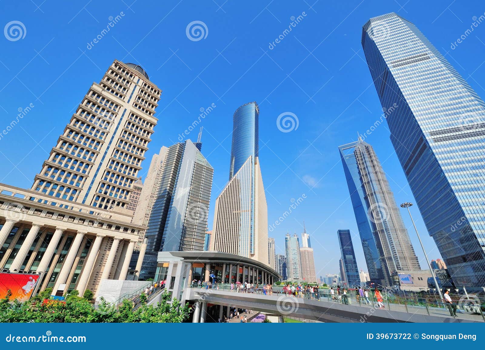 Shanghai cityscape editorial photography. Image of panoramic - 39673722