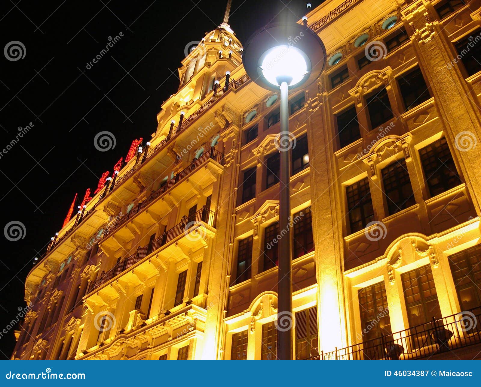 Shanghai stock image. Image of asian, architecture, chinese - 46034387