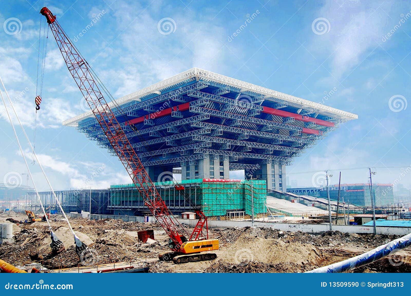 Shanghai Expo China Pavilion Editorial Image - Image of architecture ...