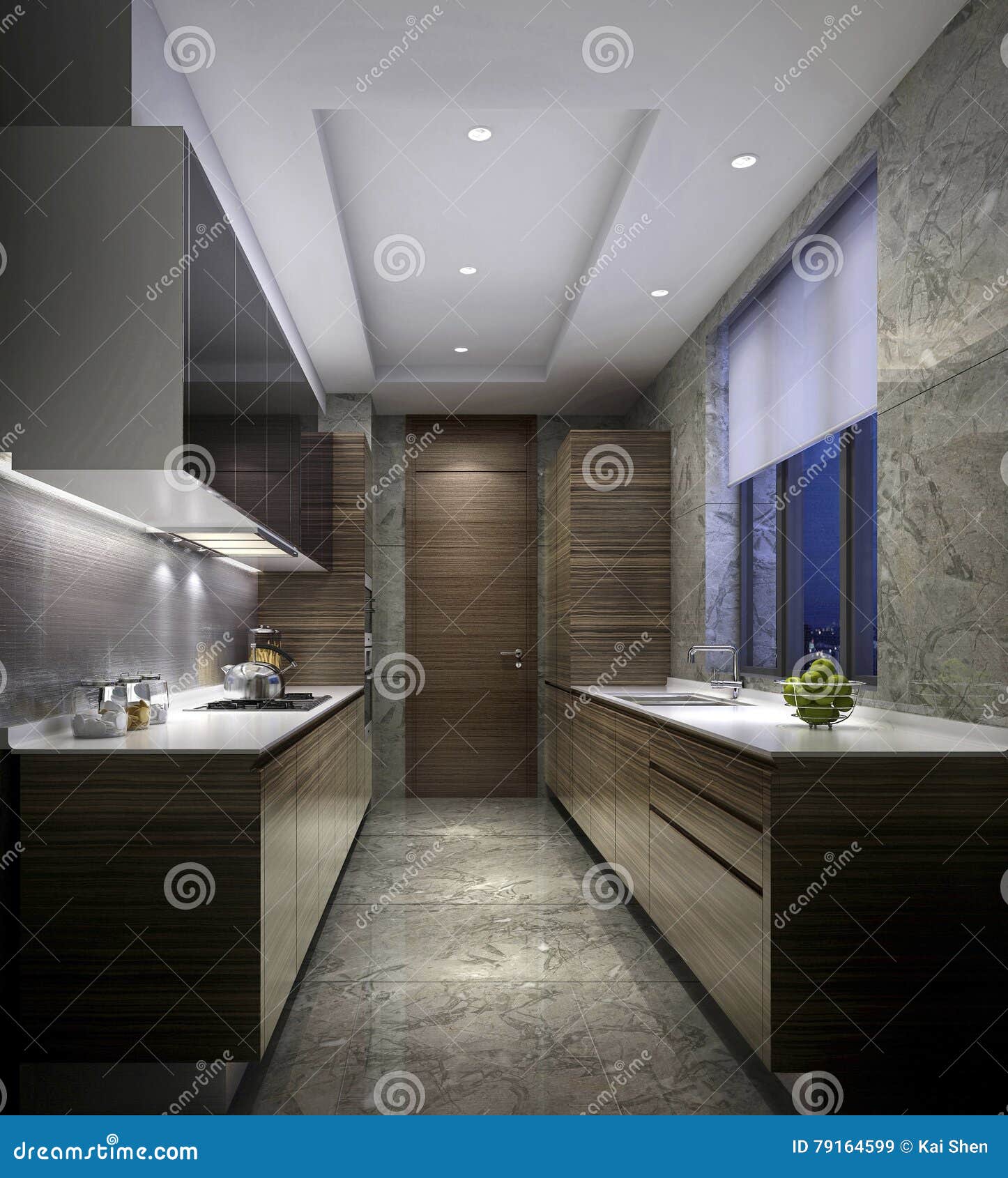 Shanghai High-grade Concise Style of Chinese Style Kitchen in the ...