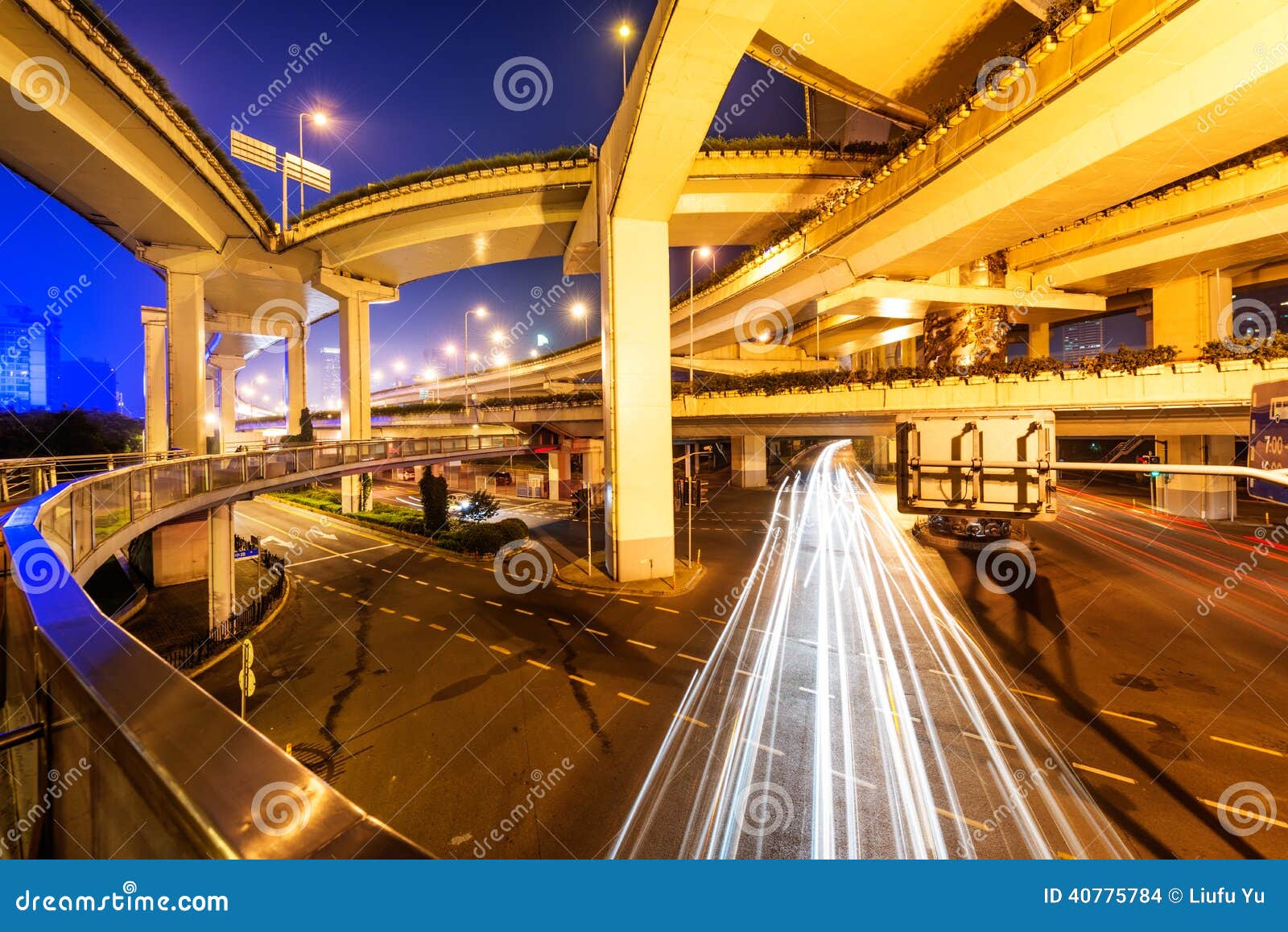 Shanghai interchange stock photo. Image of interchange - 40775784