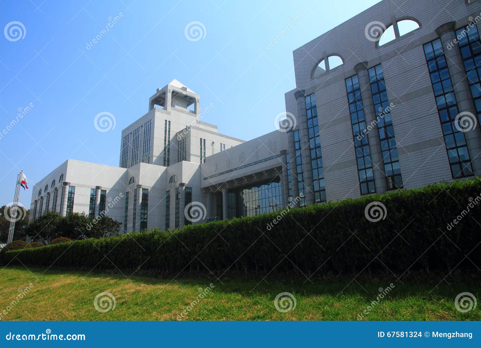 Shanghai Library editorial stock image. Image of crystal - 67581324