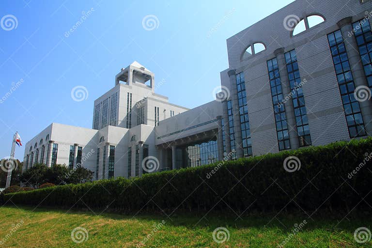 Shanghai Library editorial stock image. Image of crystal - 67581324