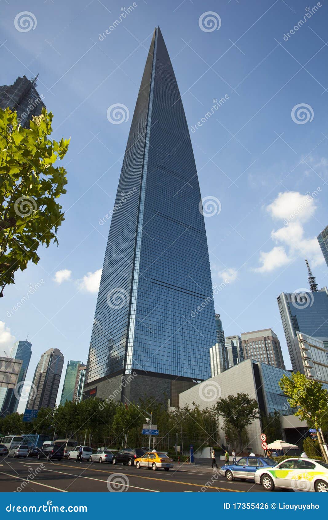 Shanghai Lujiazui stock photo. Image of shanghai, clouds - 17355426