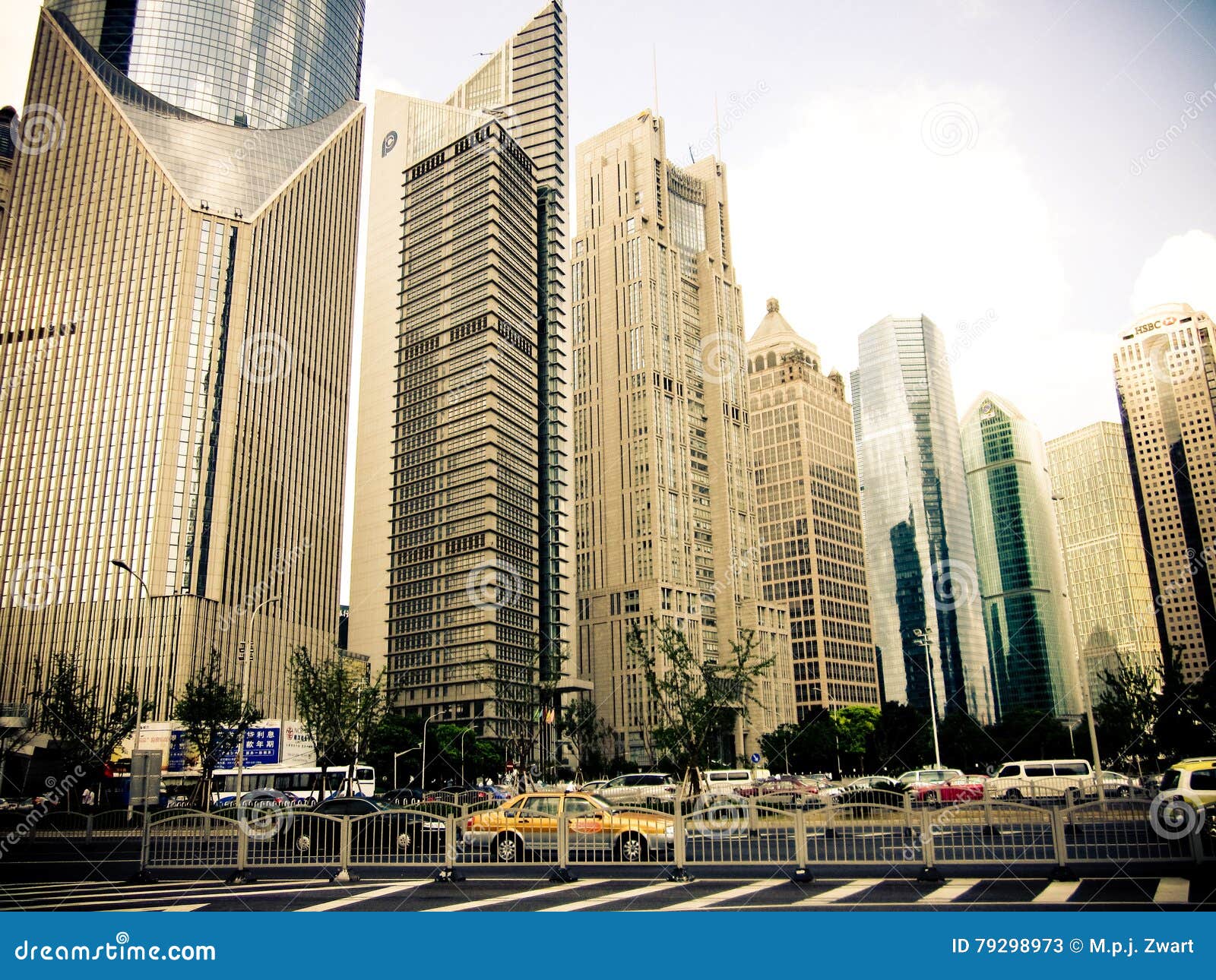 Shanghai Modern Architecture Editorial Stock Photo - Image of building ...