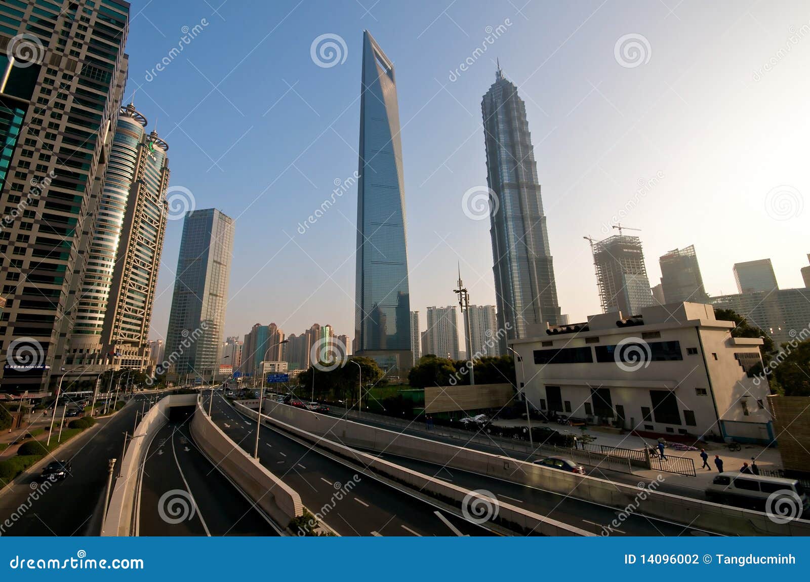 Shanghai Modern Infrastructure Stock Photo - Image of structure, world ...