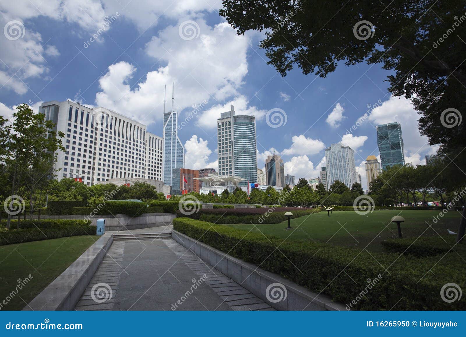 Shanghai Municipal Government Building Stock Photo - Image of squares ...