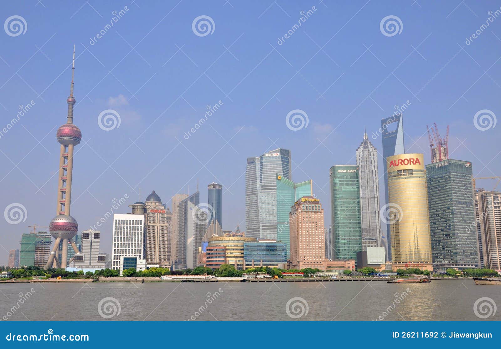 Shanghai Pudong, China editorial photography. Image of architecture ...