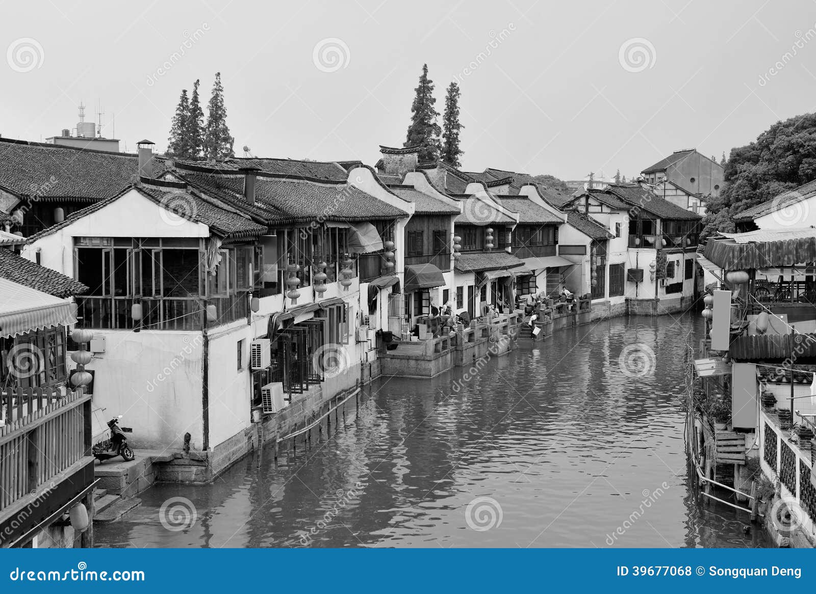 Shanghai rural village stock photo. Image of historic - 39677068