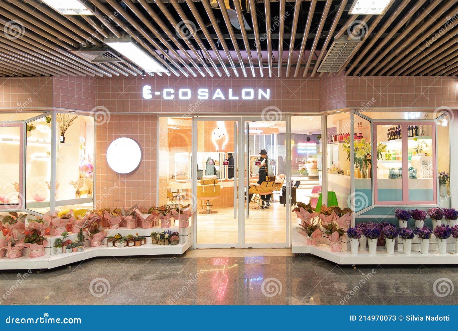Shanghai. Shop Inside the Metro Editorial Stock Photo - Image of built ...