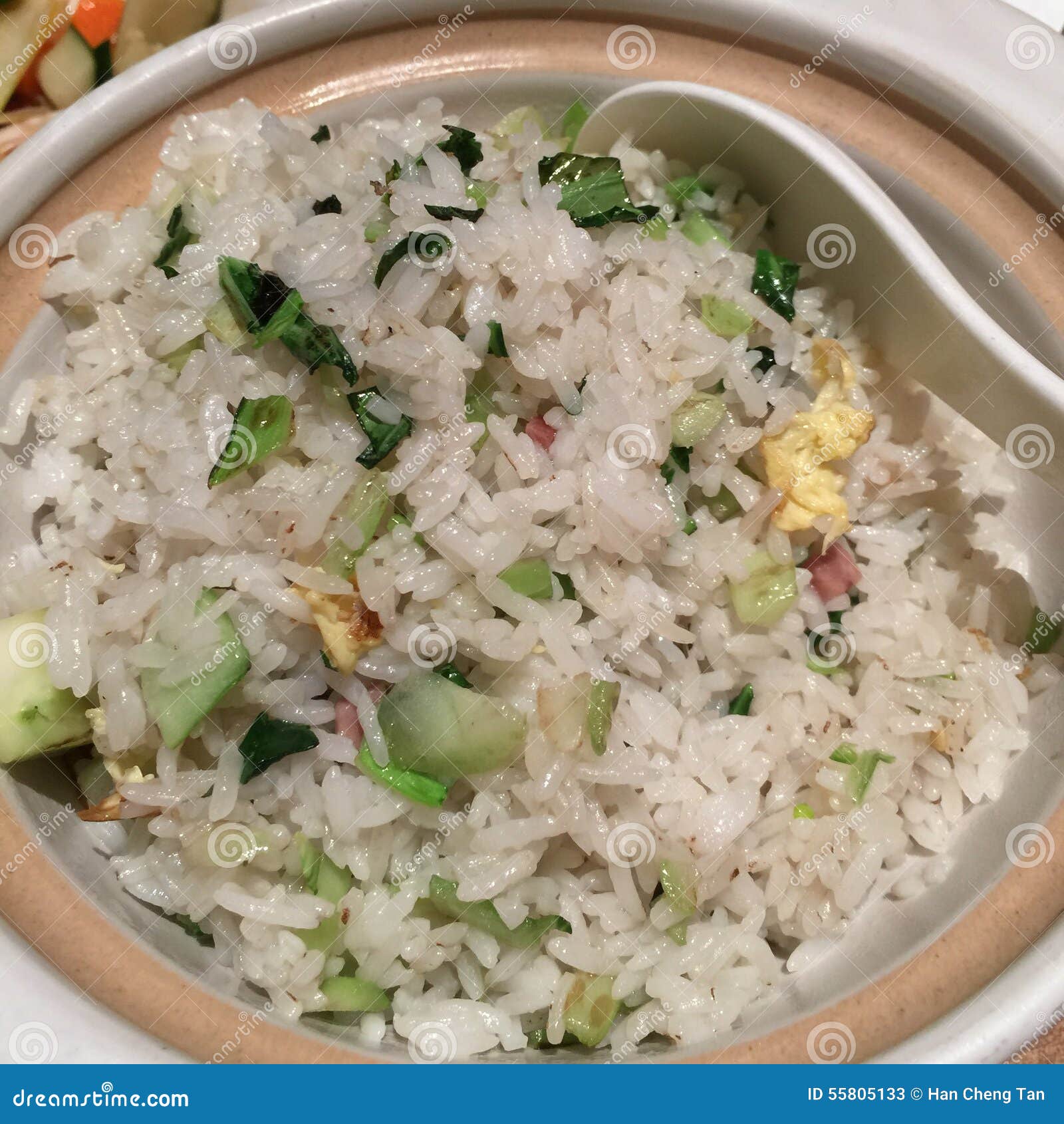 Shanghai Style Fried Rice stock image. Image of fried - 55805133