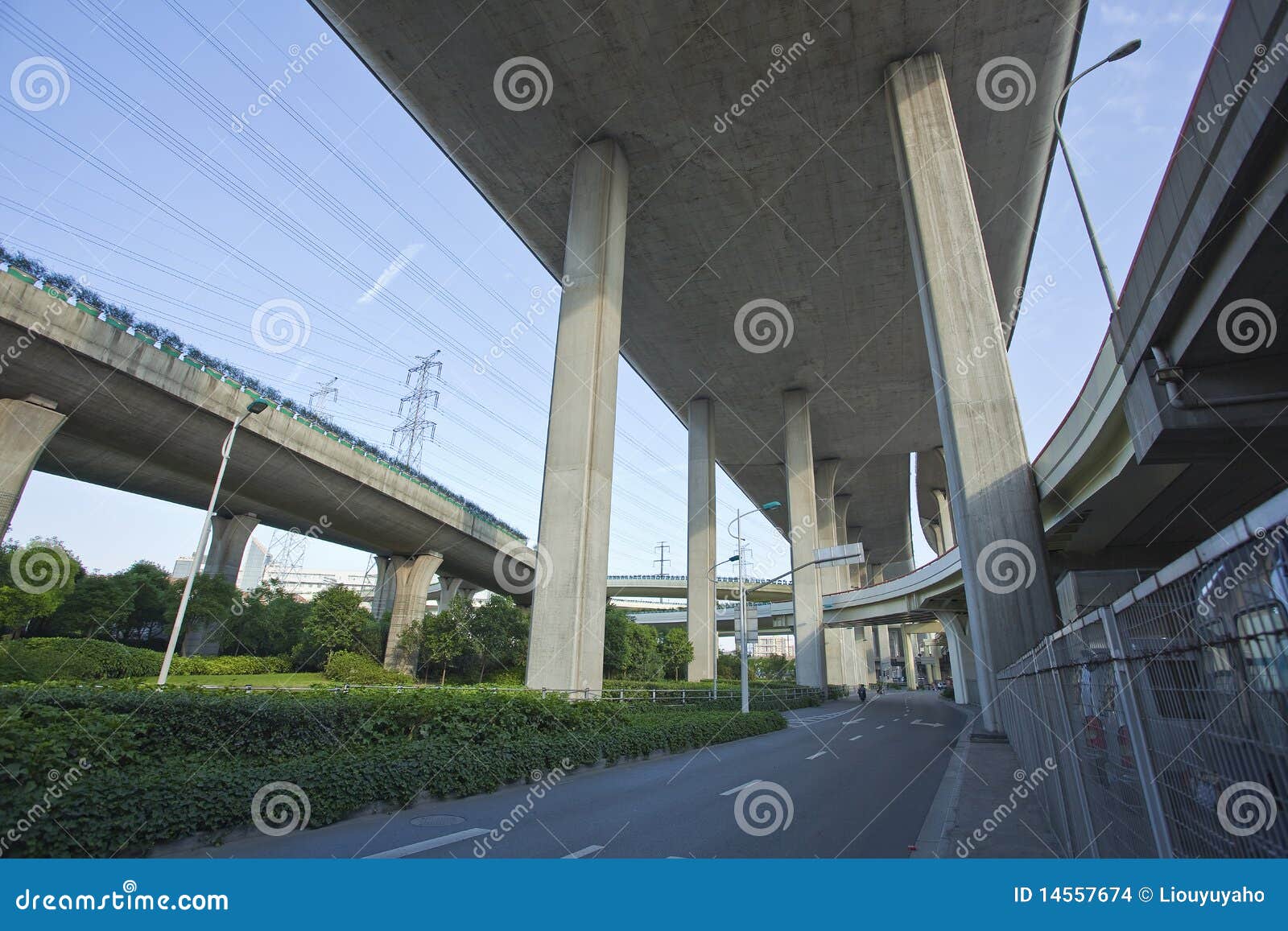 Shanghai Urban Transport stock photo. Image of transit - 14557674