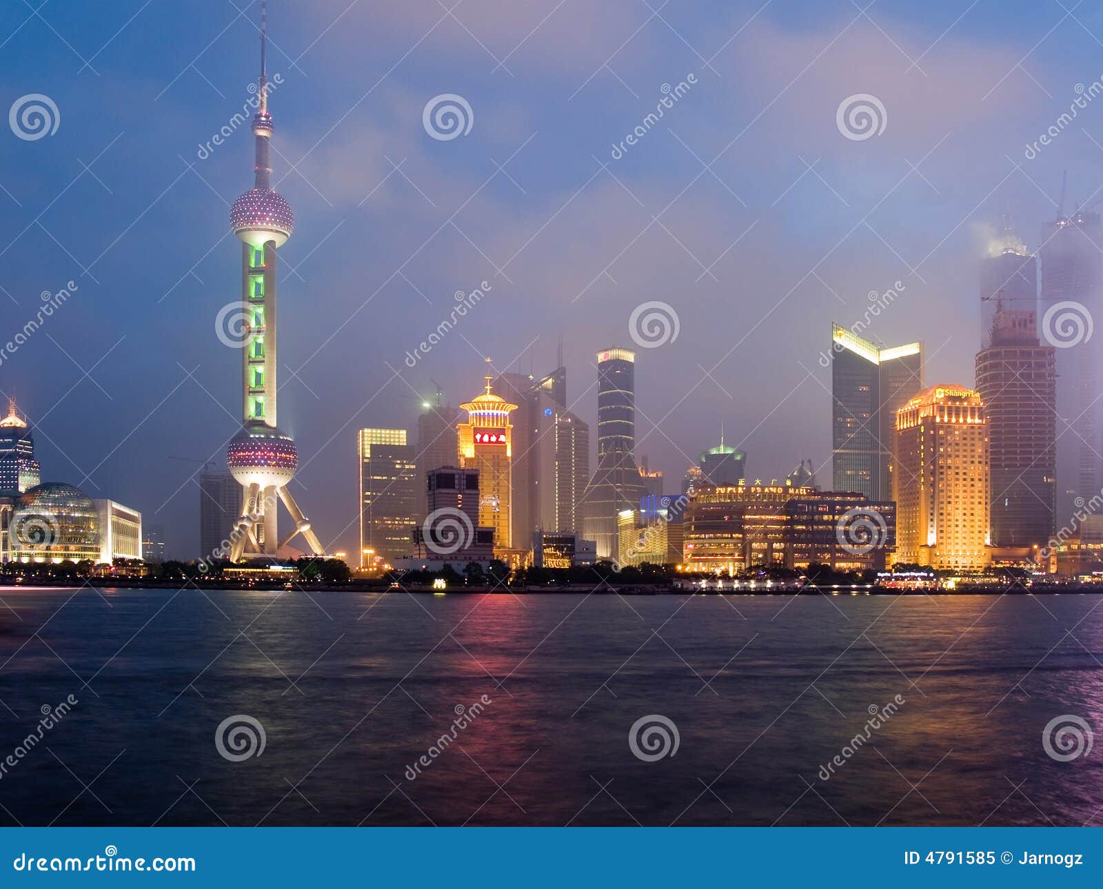 Shanghai View Over Pudong Area Editorial Image - Image of modern ...