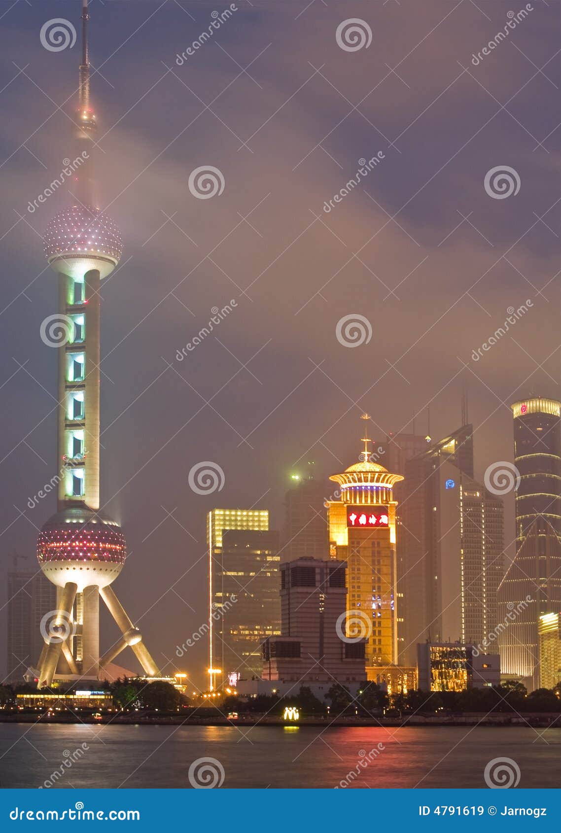 Shanghai View Over Pudong Area Editorial Stock Image - Image of ...