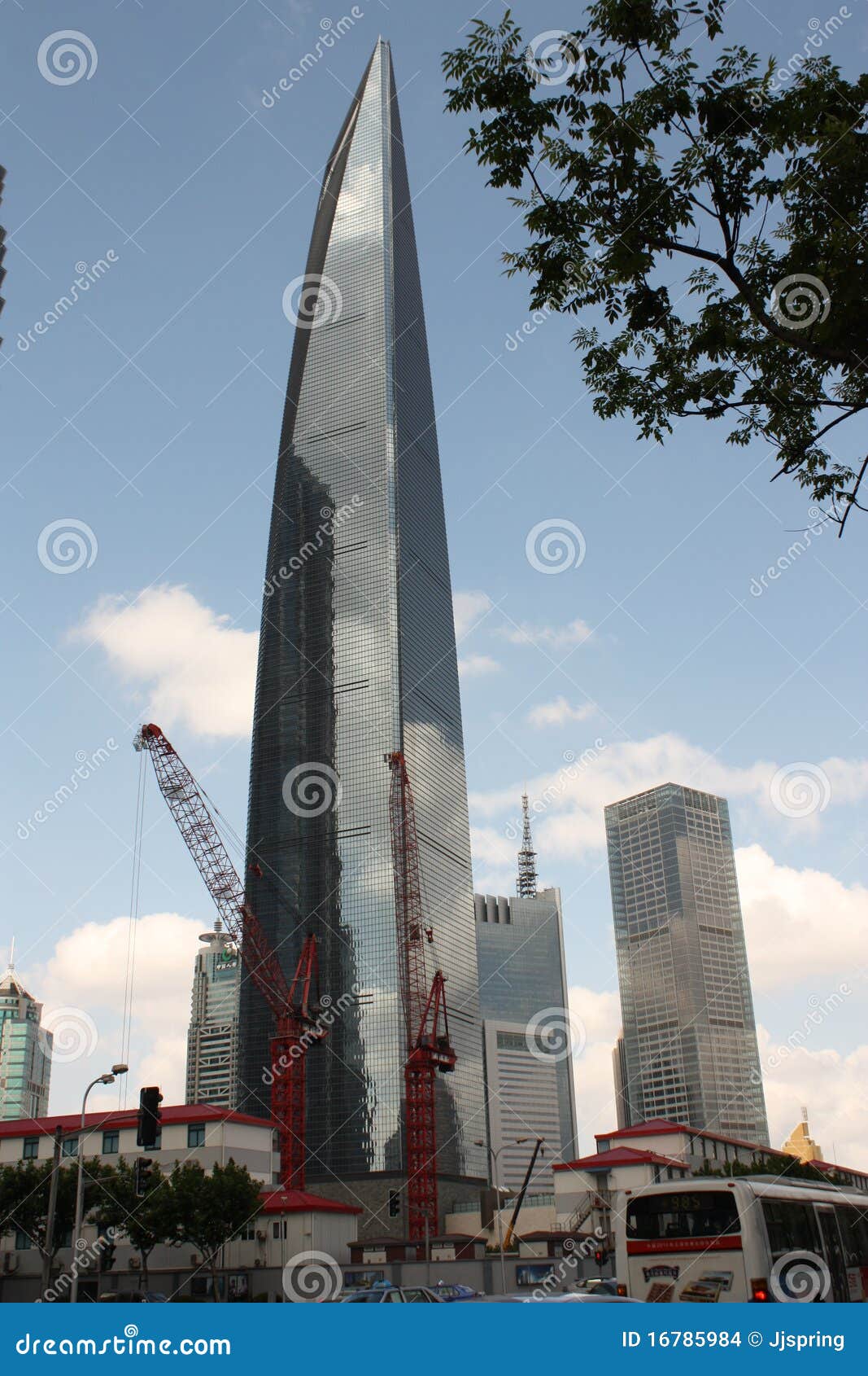 Shanghai World Financial Center Building Editorial Stock Image - Image ...