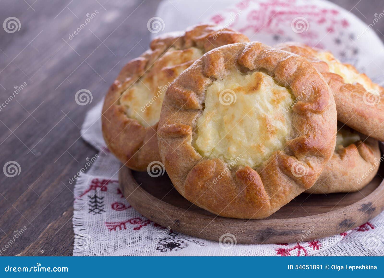 Russian Pies Stylized In The Form Of A House And A Pig Royalty-Free ...