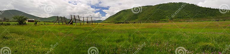 Shangri-La Ranch scenery stock photo. Image of scenery - 10205868