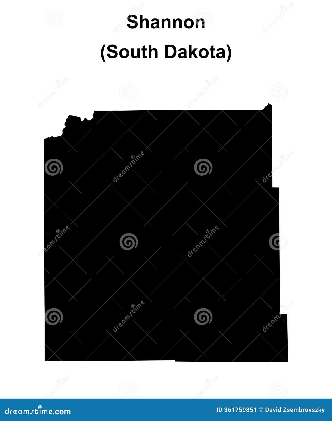 Shannon Outline Map Cartoon Vector | CartoonDealer.com #357455813