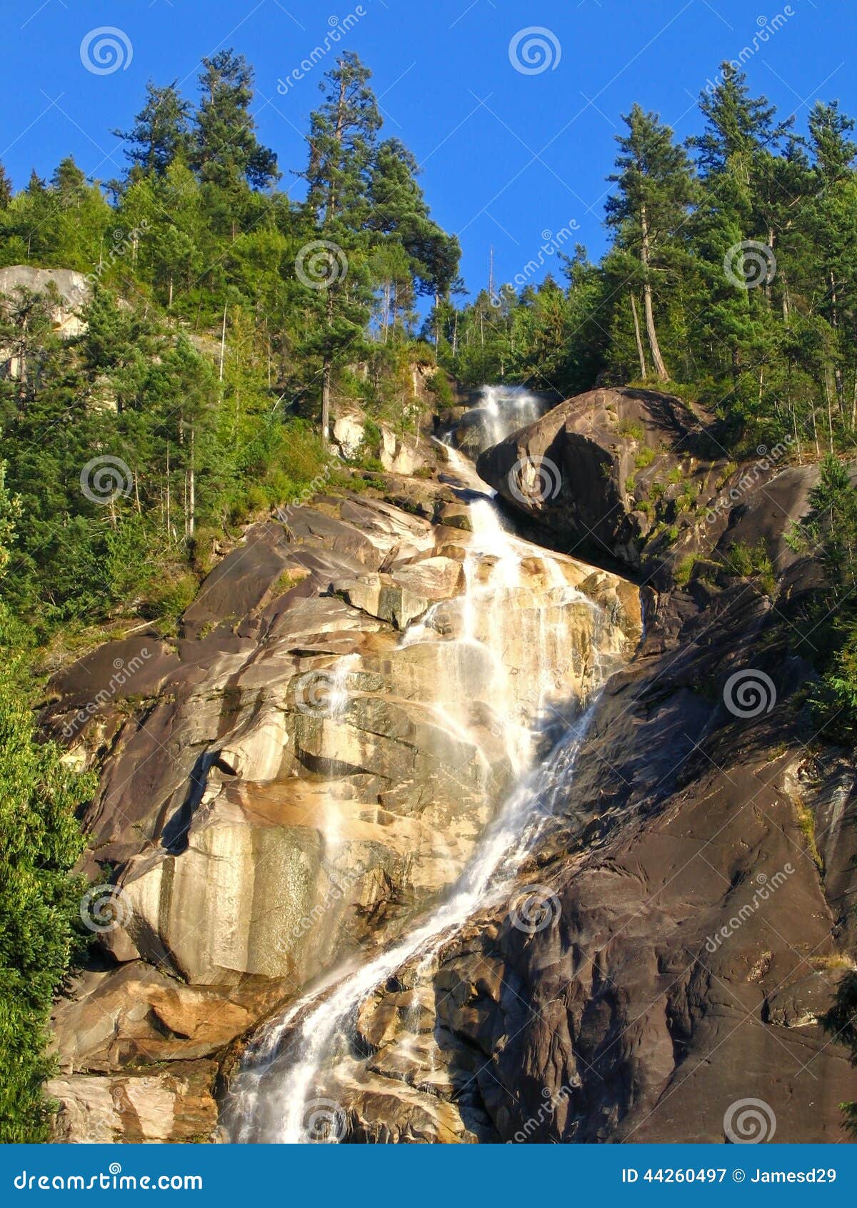 Shannon Falls stock image. Image of weekend, rural, recreation - 44260497