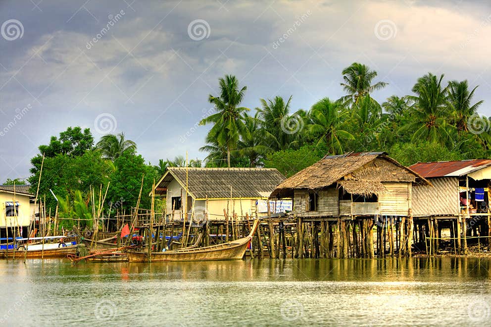 Shanties stock photo. Image of wooden, landscape, simple - 3175924