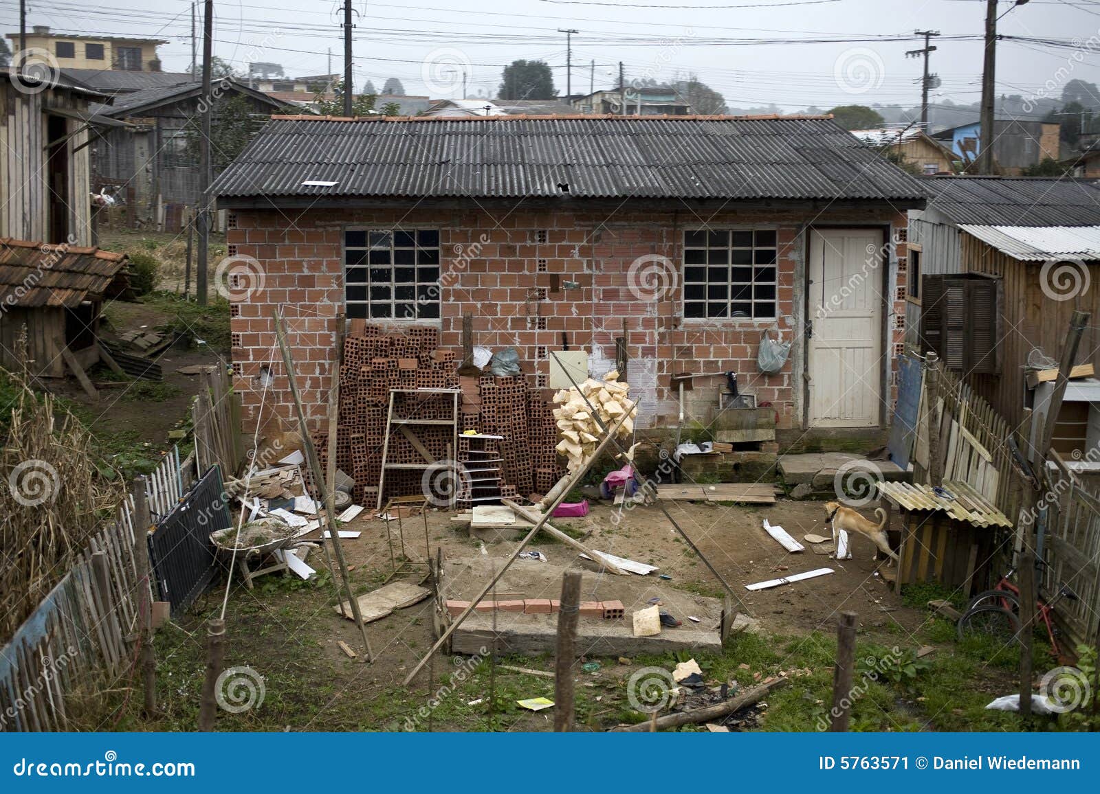 Shanty town stock image. Image of poverty, town, little - 5763571