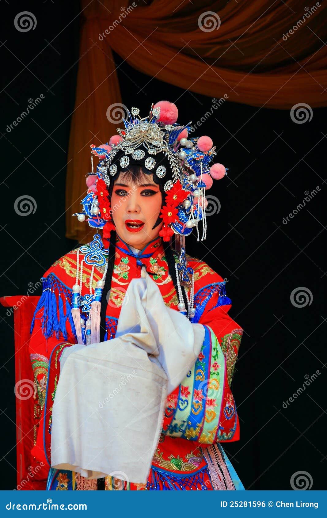 Shanxi Opera characters editorial photo. Image of costume - 25281596