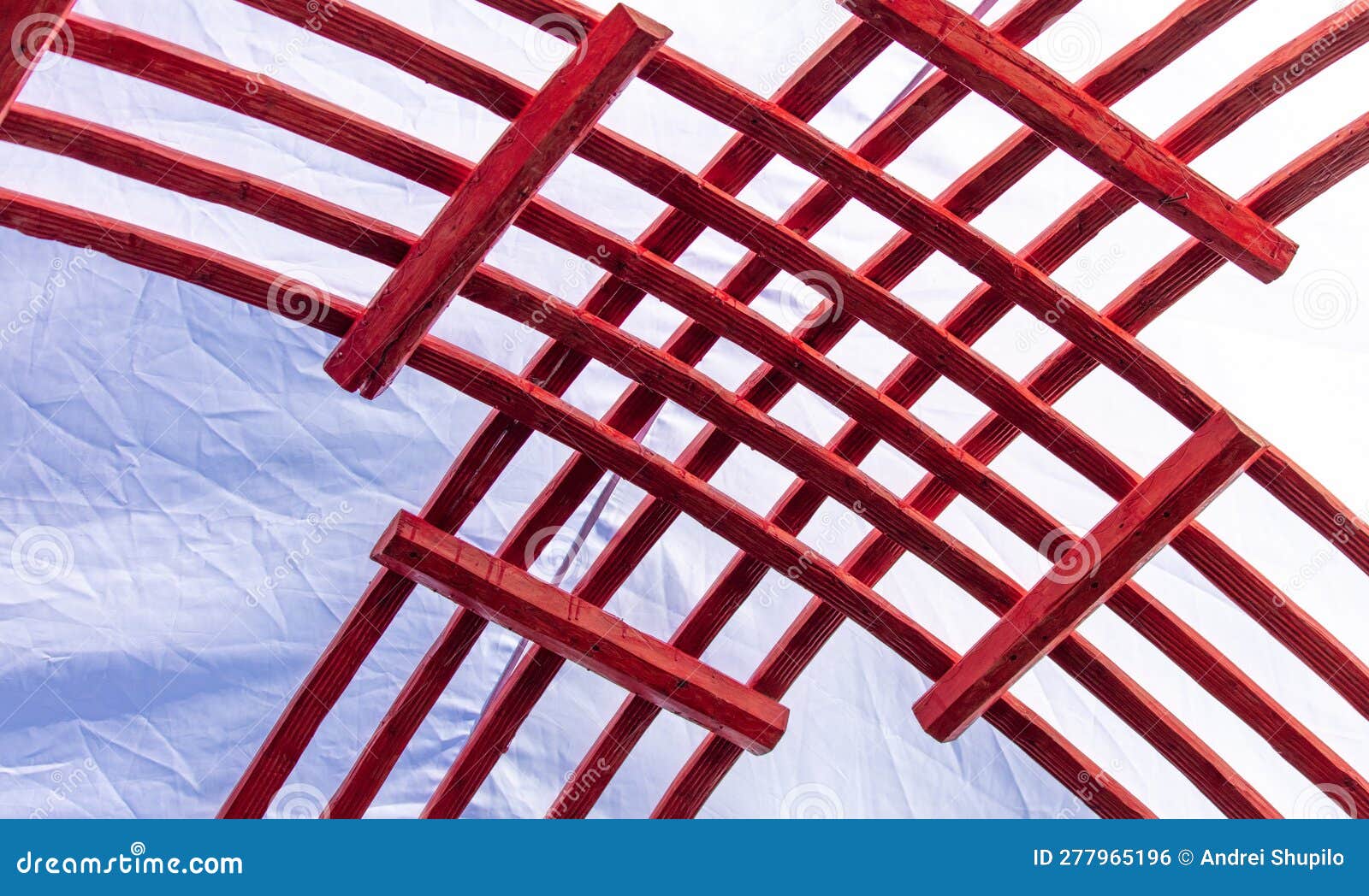 Shanyrak Ceiling in a Kazakh Yurt As a Background Stock Photo - Image ...