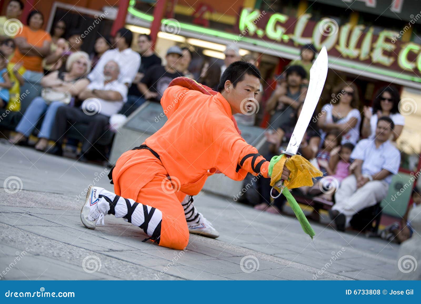 Shaolin Kung Fu 1 editorial stock photo. Image of sword - 6733808