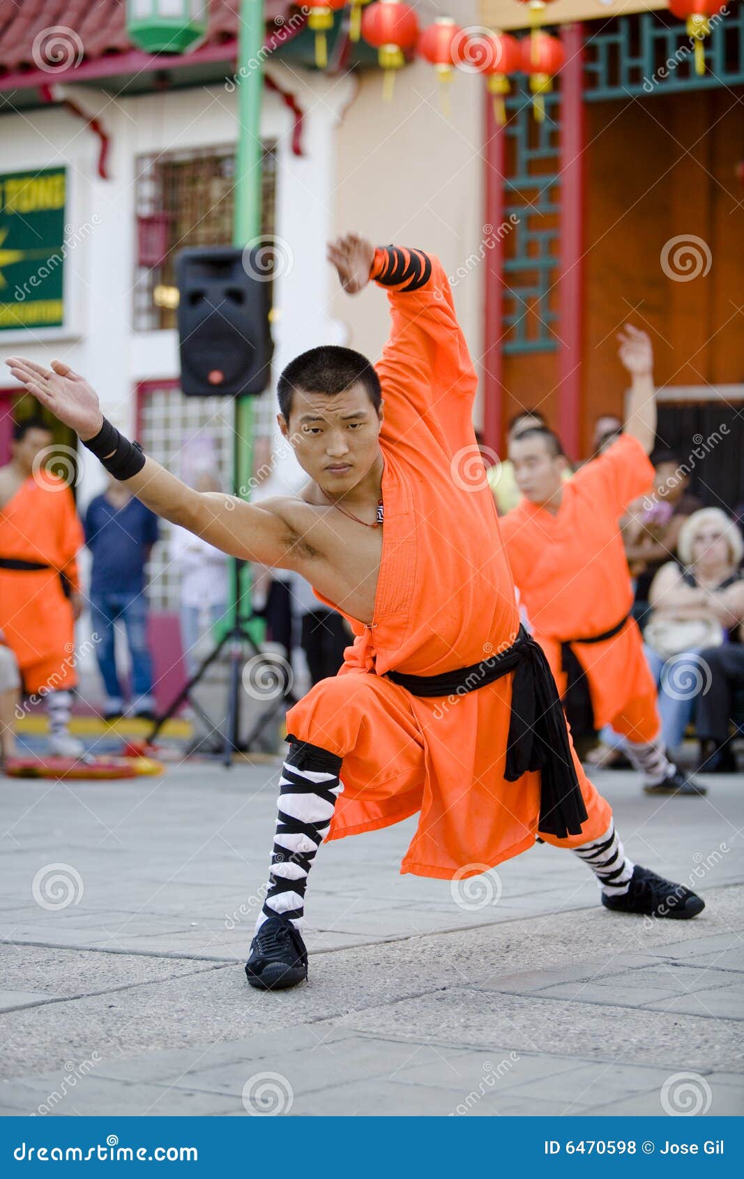 Shaolin Kung Fu 13 editorial stock photo. Image of pose - 6470598