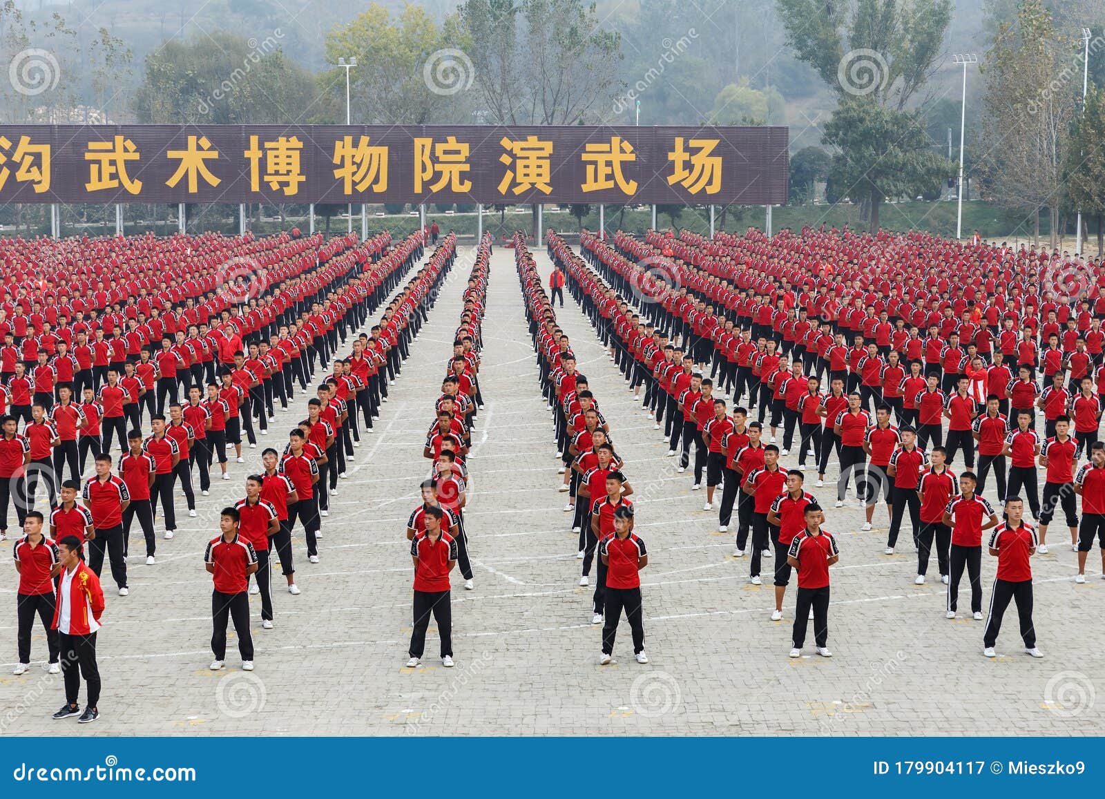 Shaolin Martial Arts School Editorial Photography - Image of ...