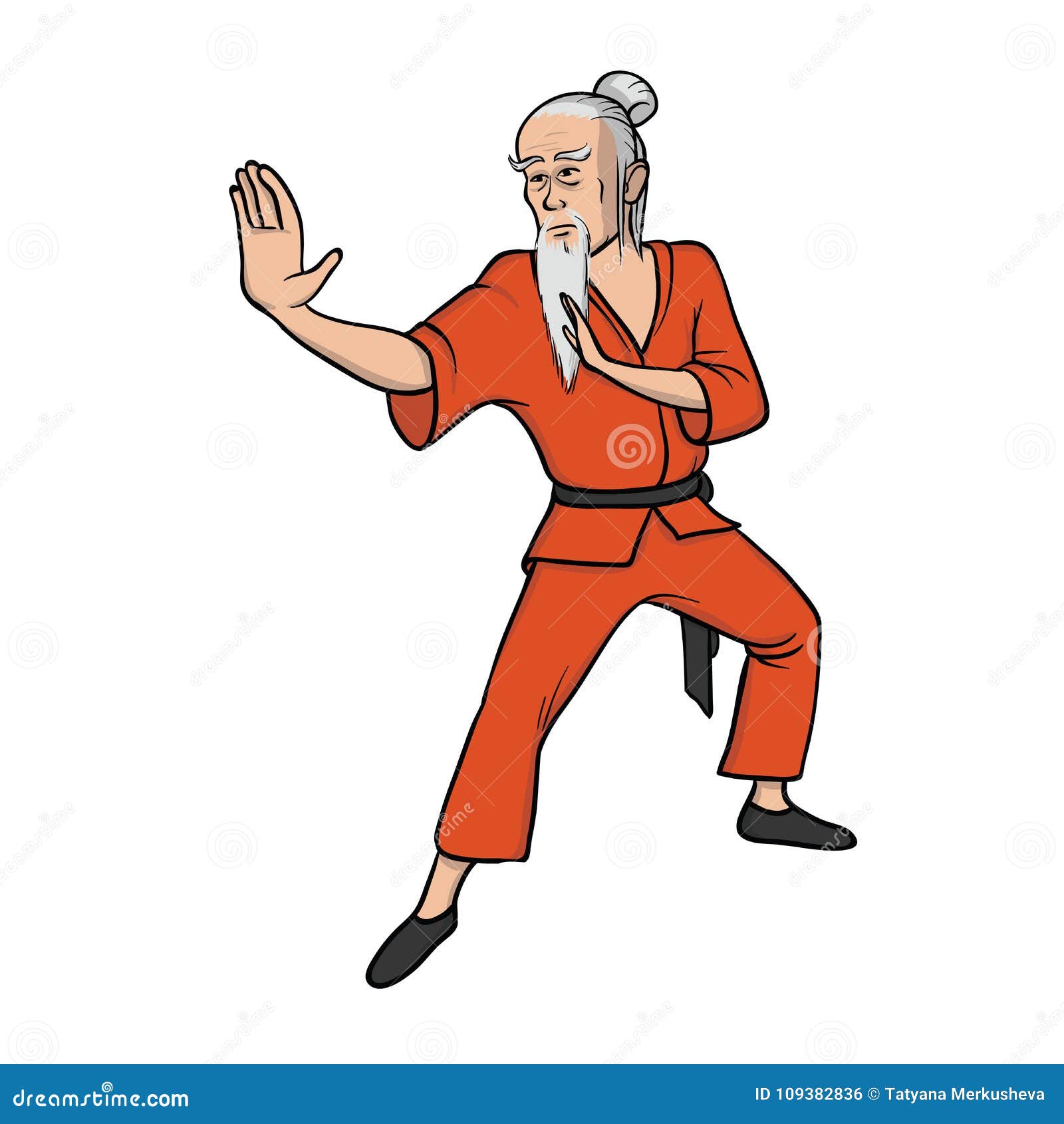 Kung Fu, Wushu With Swords Pose Graphic Vector Illustration ... Kung Fu, Wushu With Swords Pose Graphic Vector Illustration ...