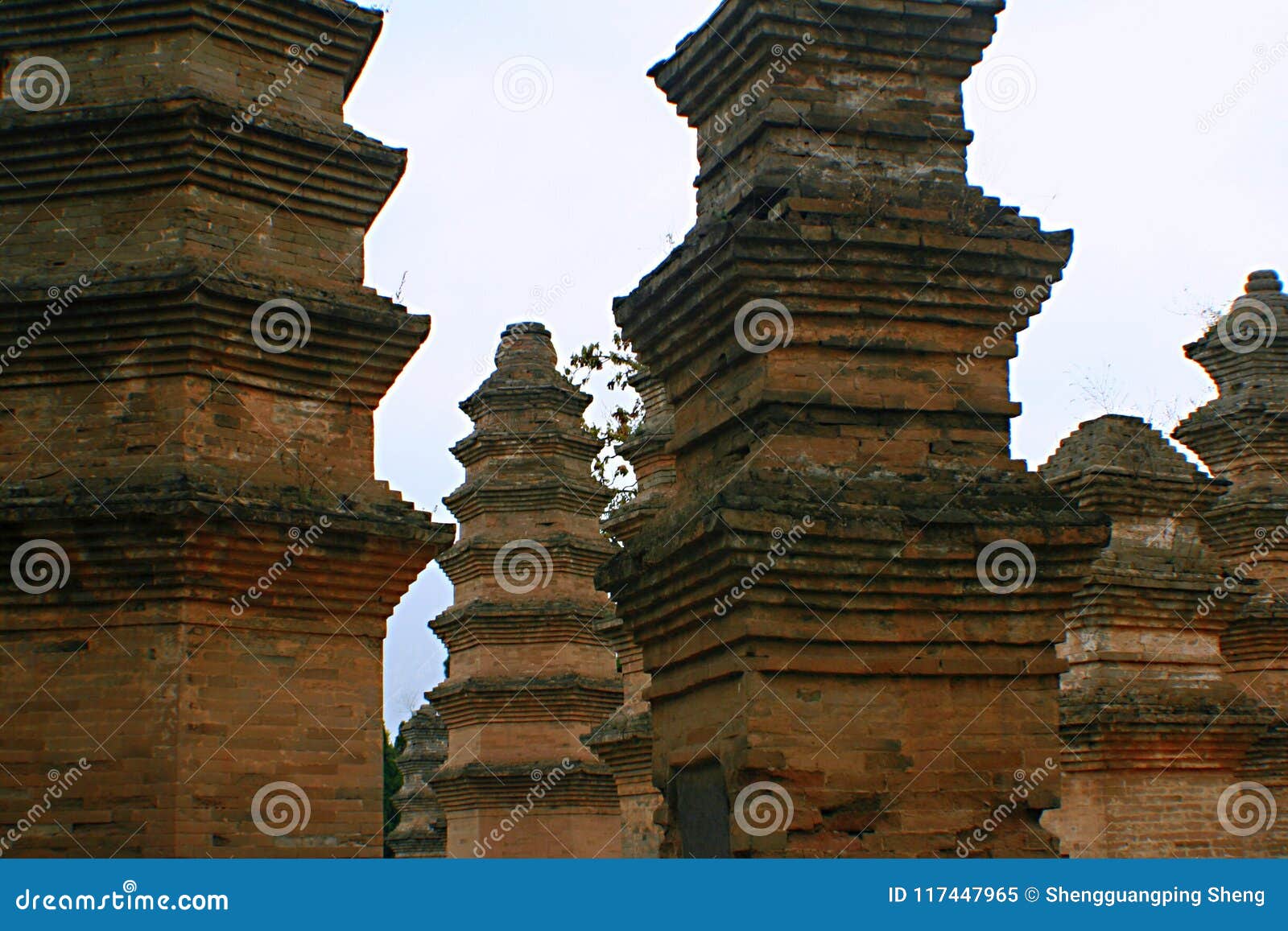 Shaolin tempel i Songshan fotografering för bildbyråer. Bild av ...