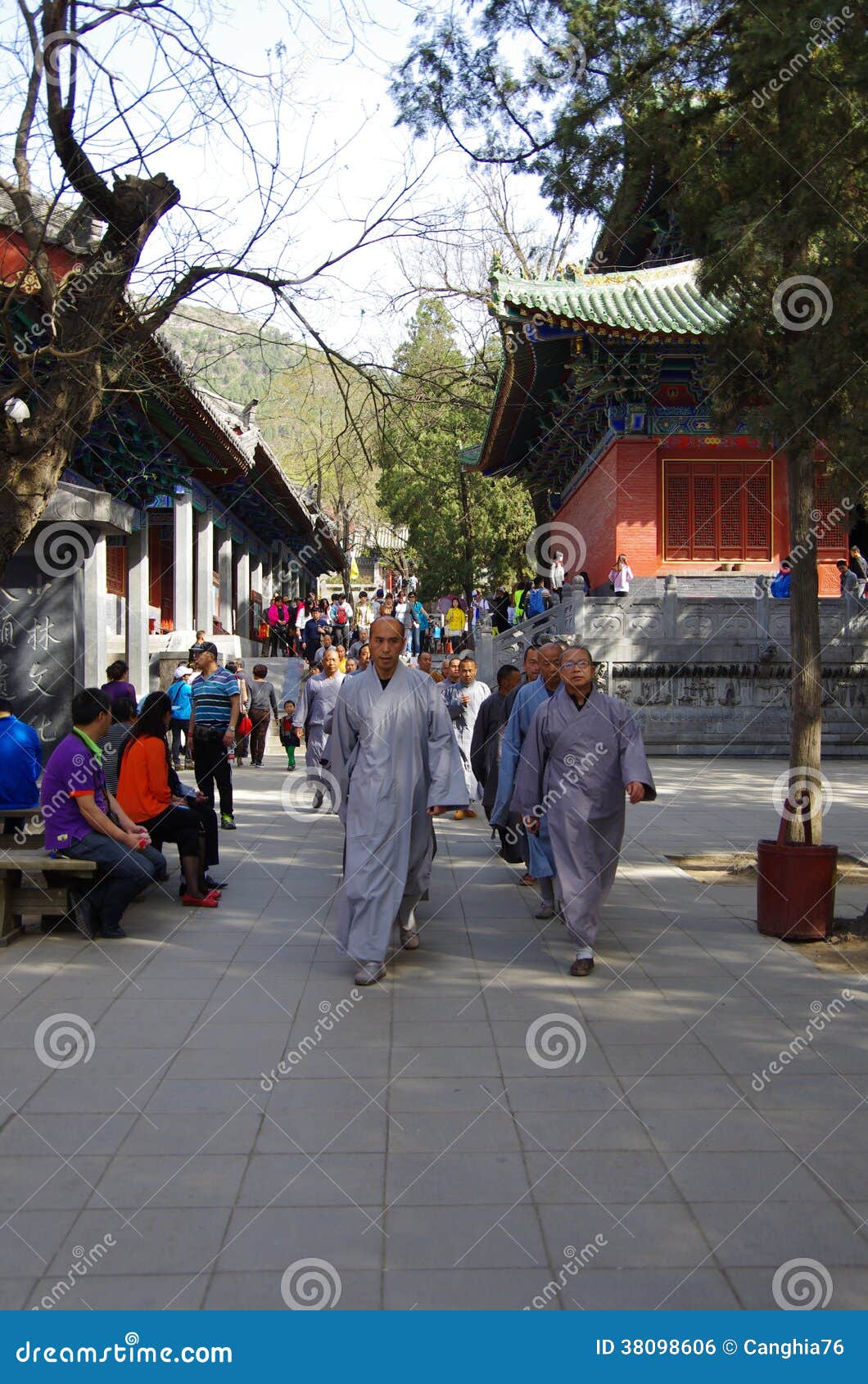 The Shaolin Temple Editorial Image | CartoonDealer.com #38098606