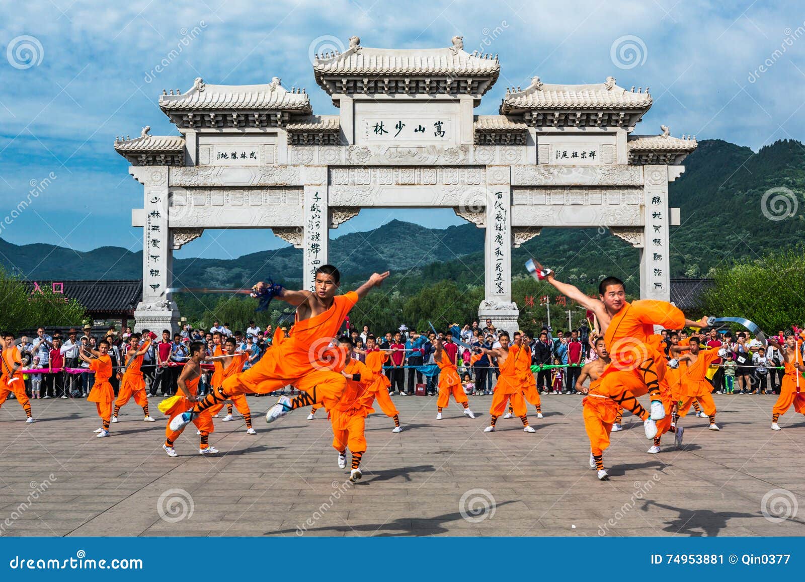 Shaolin Temple Dans La Province De Henan, Chine Photo éditorial - Image ...