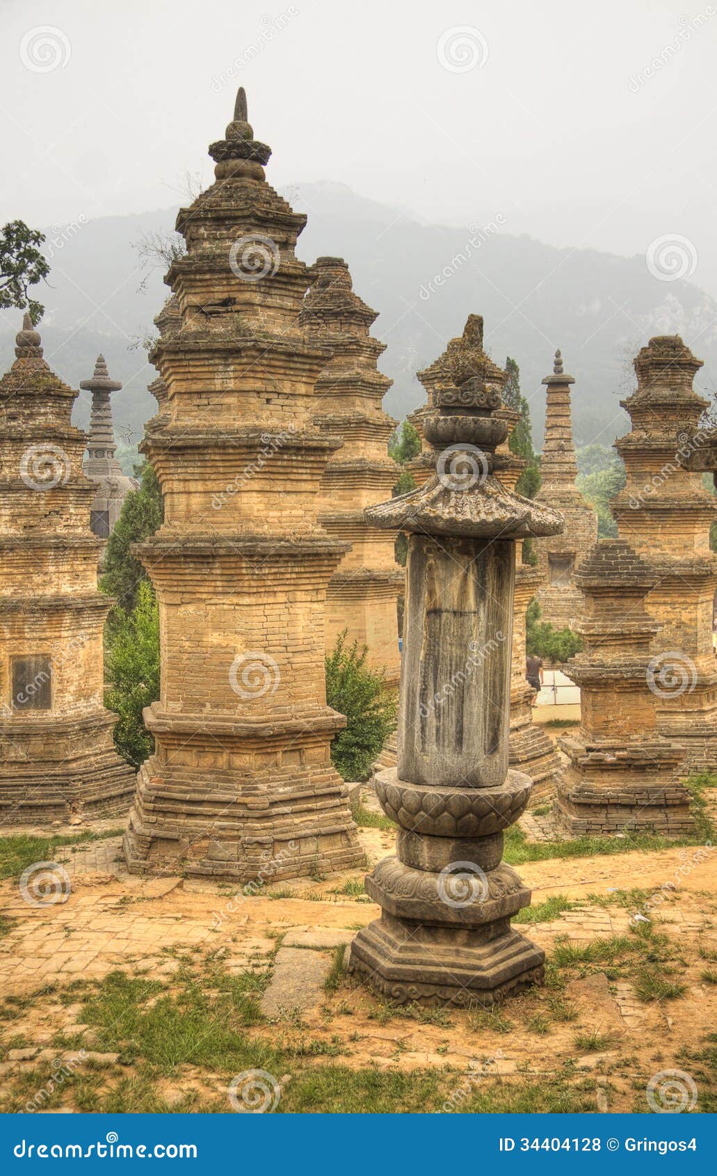 Shaolin Temple Henan Province Stock Photo - Image of oriental, beauty ...