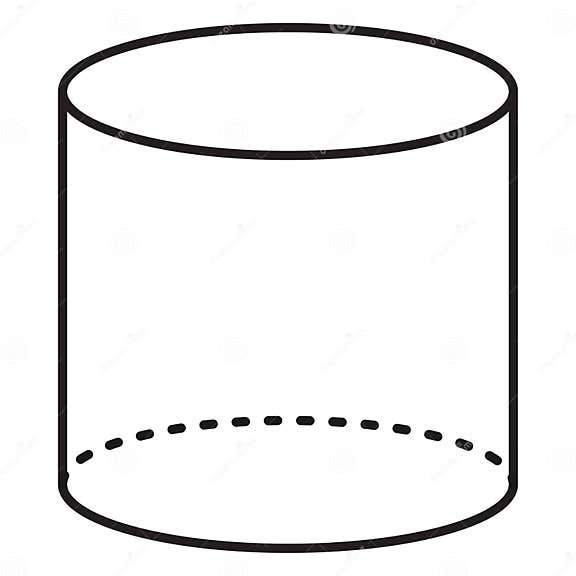 Cylindrical Cylinder Icon. Outline Illustration of Cylindrical Cylinder ...