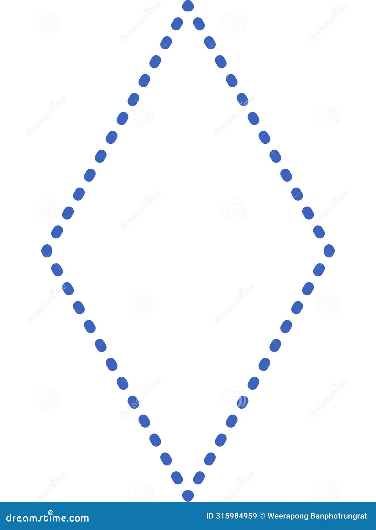 Diamond Shape in Geometric for Mathematics and Science Stock Vector ...