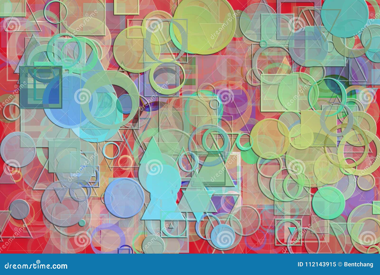 Shape Abstract, Pattern Texture or Background. Repeat, Painting ...