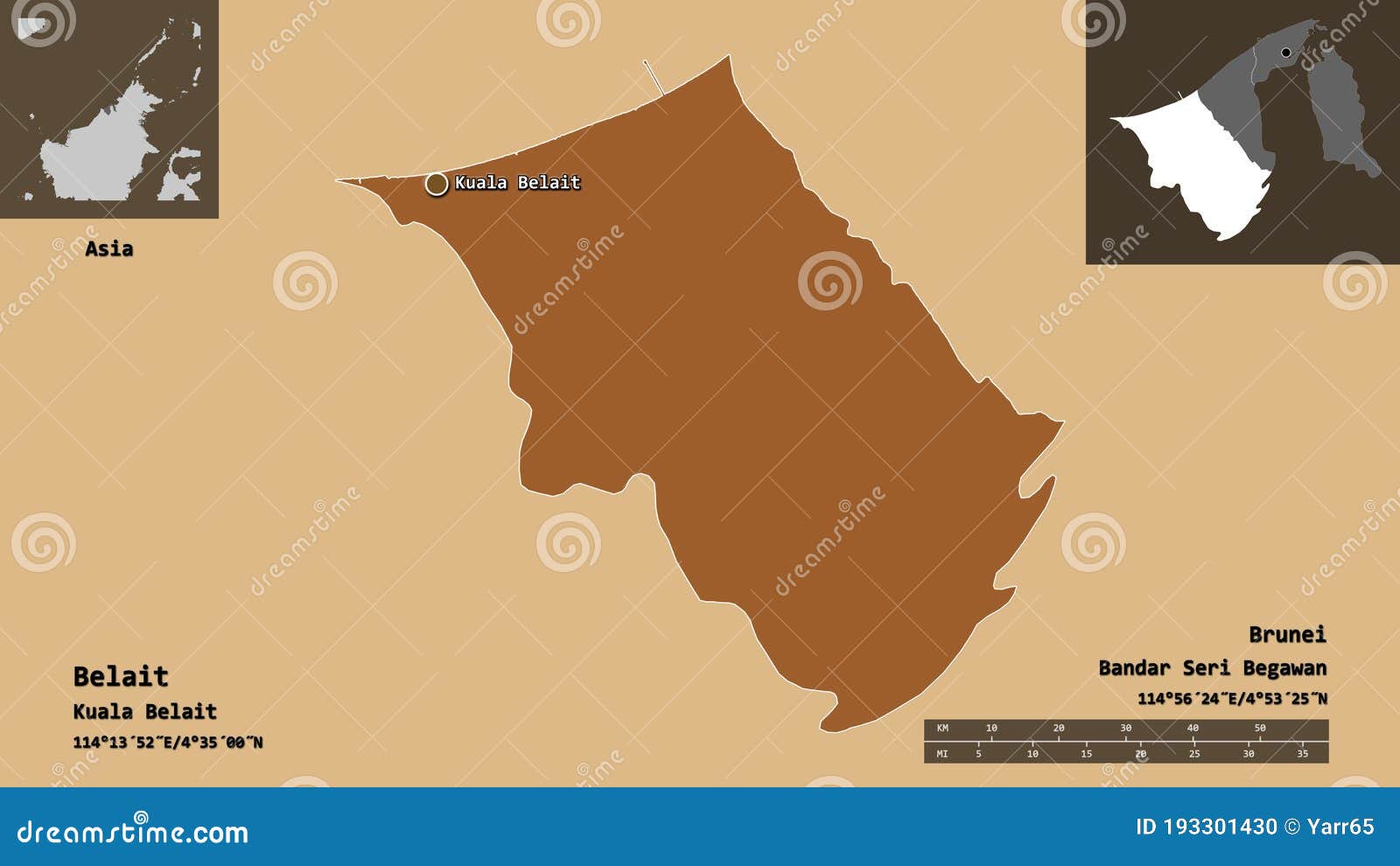 Belait, District of Brunei,. Previews. Pattern Stock Illustration ...