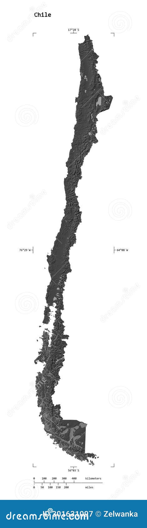 Chile Shape on White. Bilevel Stock Illustration - Illustration of ...