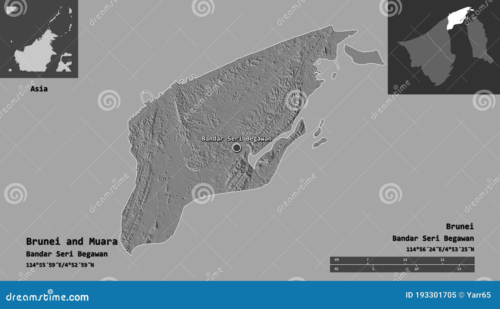 Brunei and Muara, District of Brunei,. Previews. Bilevel Stock ...