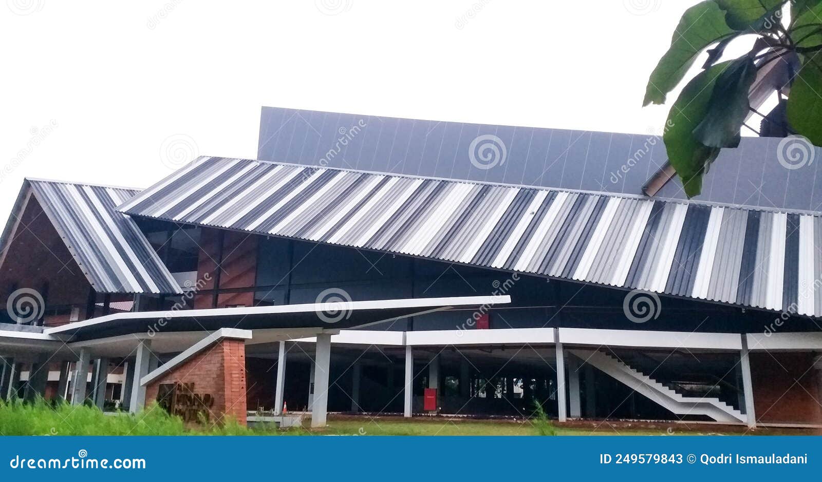 The Shape of the Building is Beautiful and Charming Stock Image - Image ...