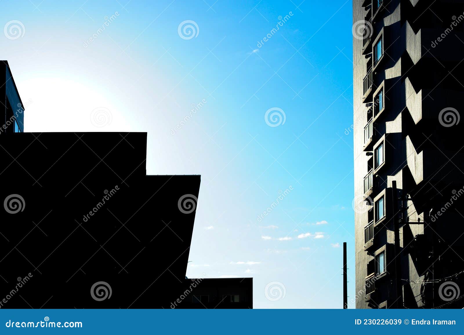 The shape of buildings stock image. Image of shape, buildings - 230226039