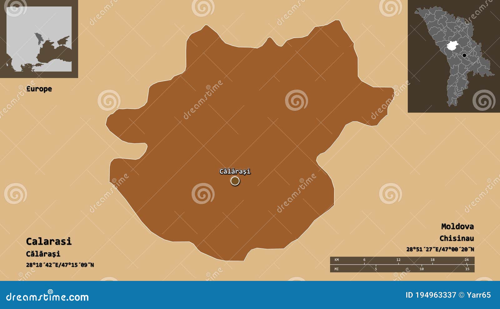 Calarasi, District of Moldova,. Previews. Pattern Stock Illustration ...