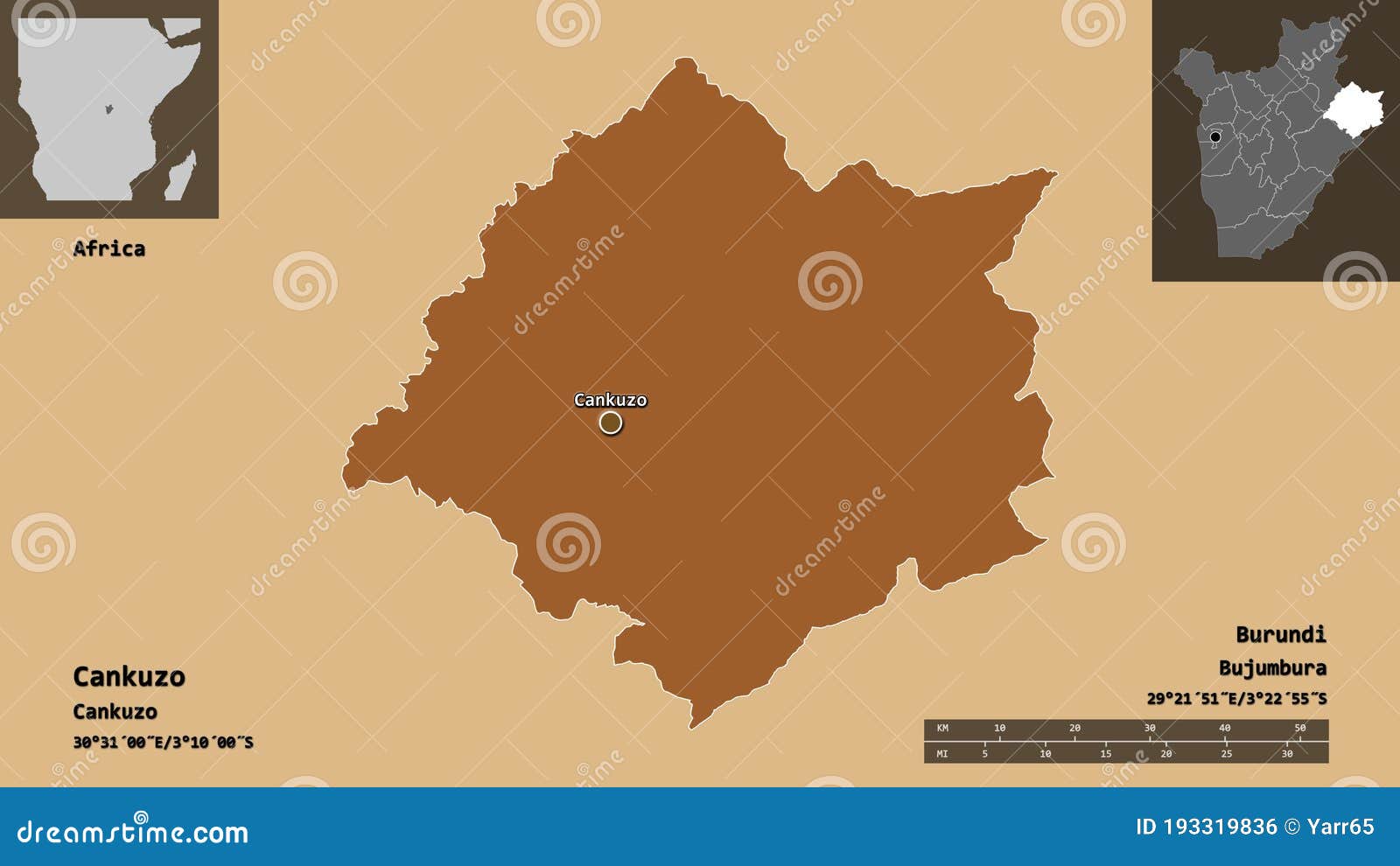 Cankuzo, Province of Burundi,. Previews. Pattern Stock Illustration ...