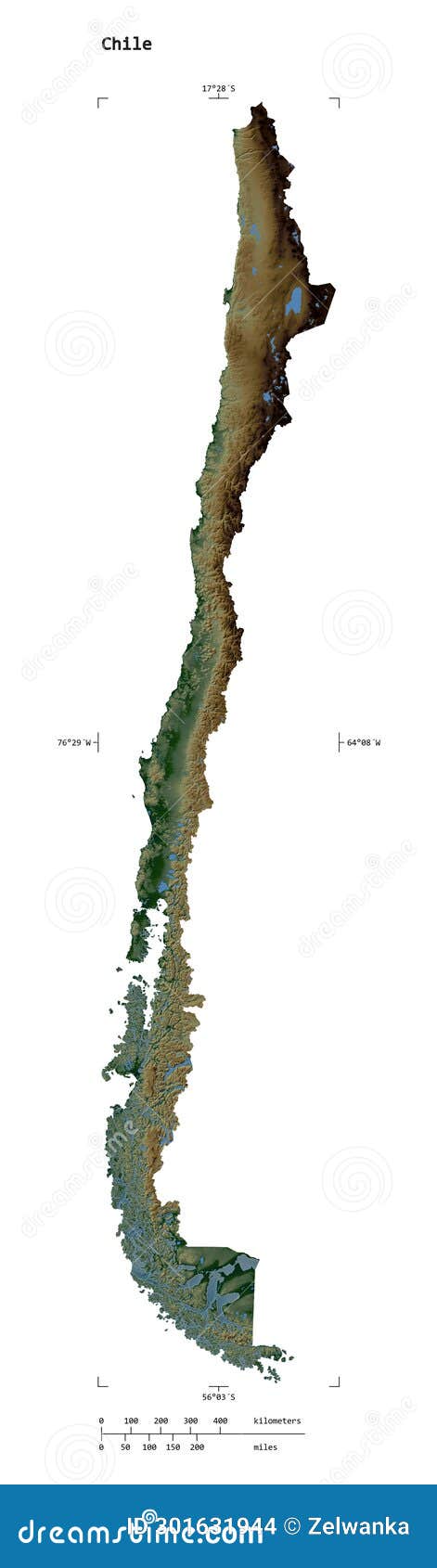 Chile Shape on White. Physical Stock Illustration - Illustration of ...
