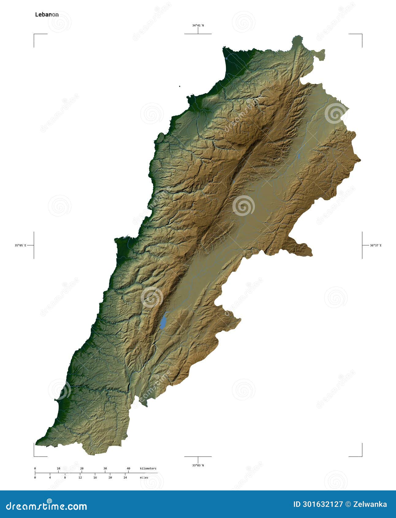Lebanon Shape on White. Physical Stock Illustration - Illustration of ...